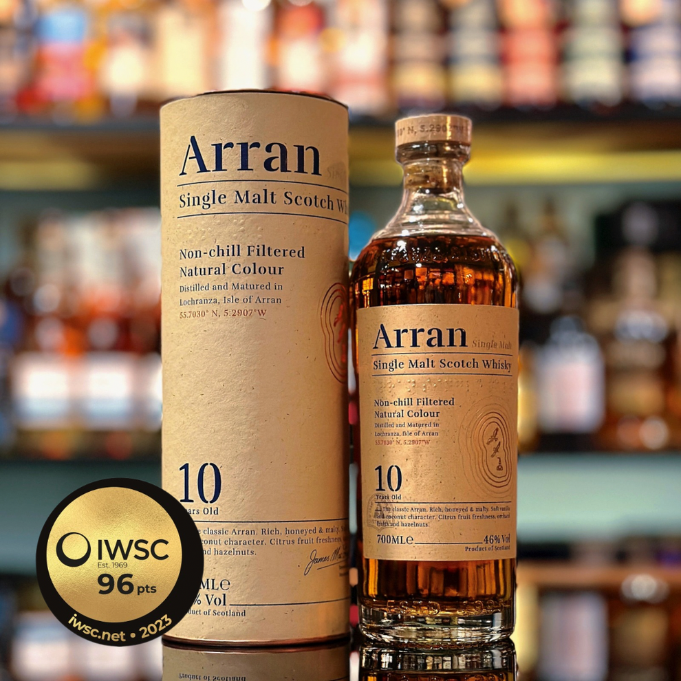 Arran 10 Year Old Single Malt Scotch Whisky – The Central Whisky