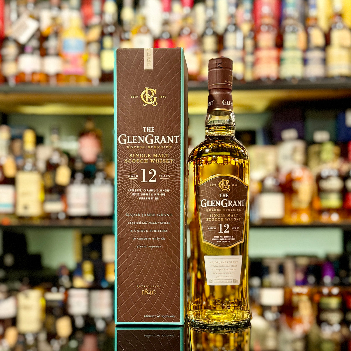 Glen Grant 12 Year Old Single Malt Scotch Whisky – The Central Whisky
