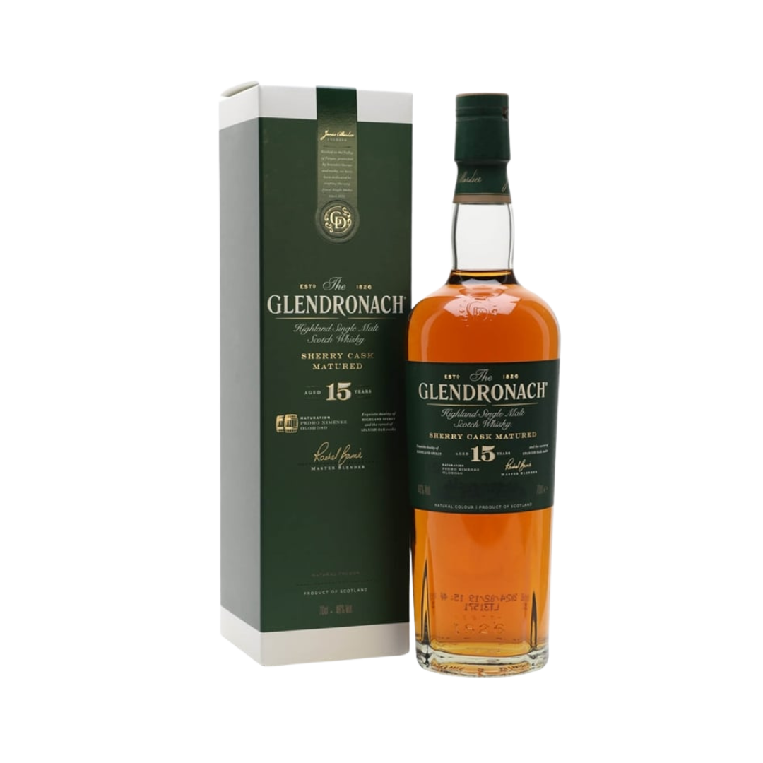 GlenDronach 15 Year Old Single Malt Scotch Whisky (New Packaging) – The ...