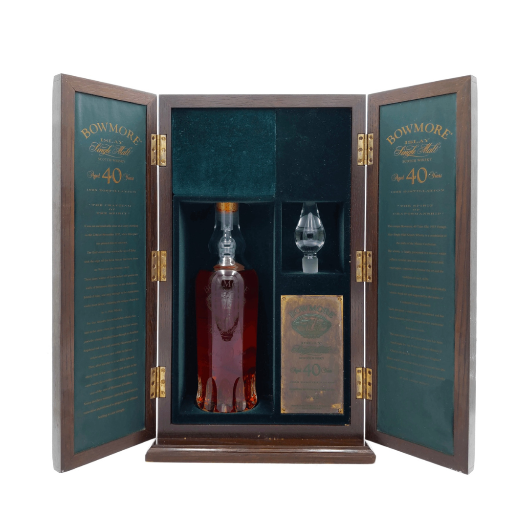 Bowmore 40 Year Old 1955 Single Malt Scotch Whisky – The Central Whisky
