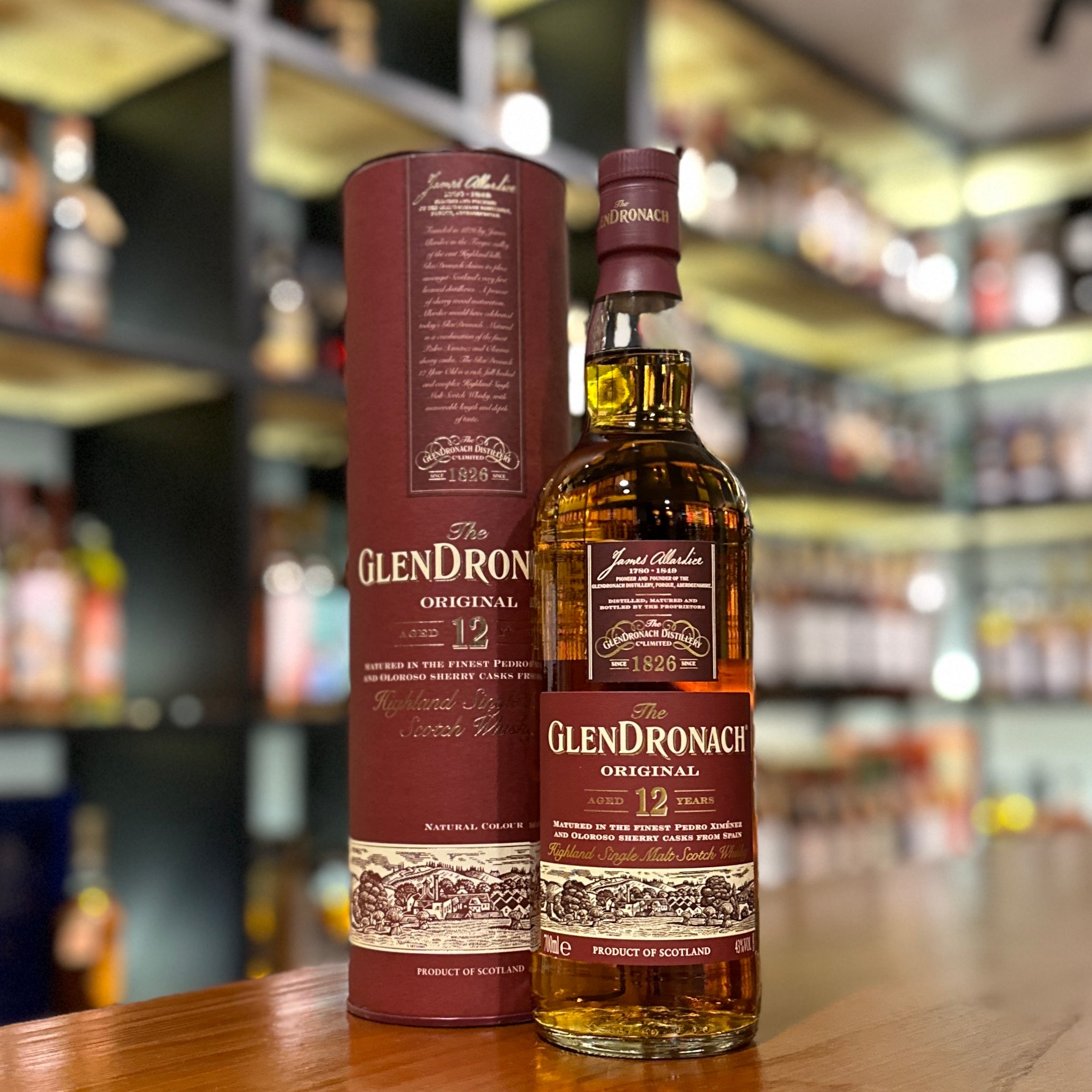 GlenDronach 12 Year Old "Original" Single Malt Scotch Whisky – The ...