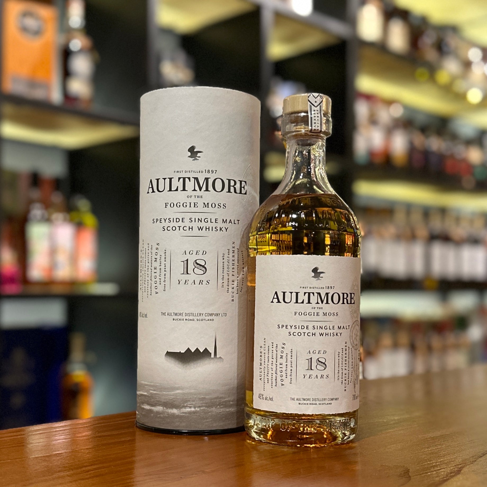 Aultmore 18 Year Old Single Malt Scotch Whisky – The Central Whisky