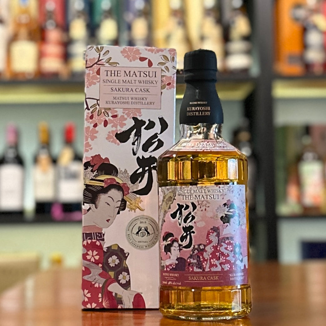 Matsui Sakura Cask Single Malt Japanese Whisky – The Central Whisky